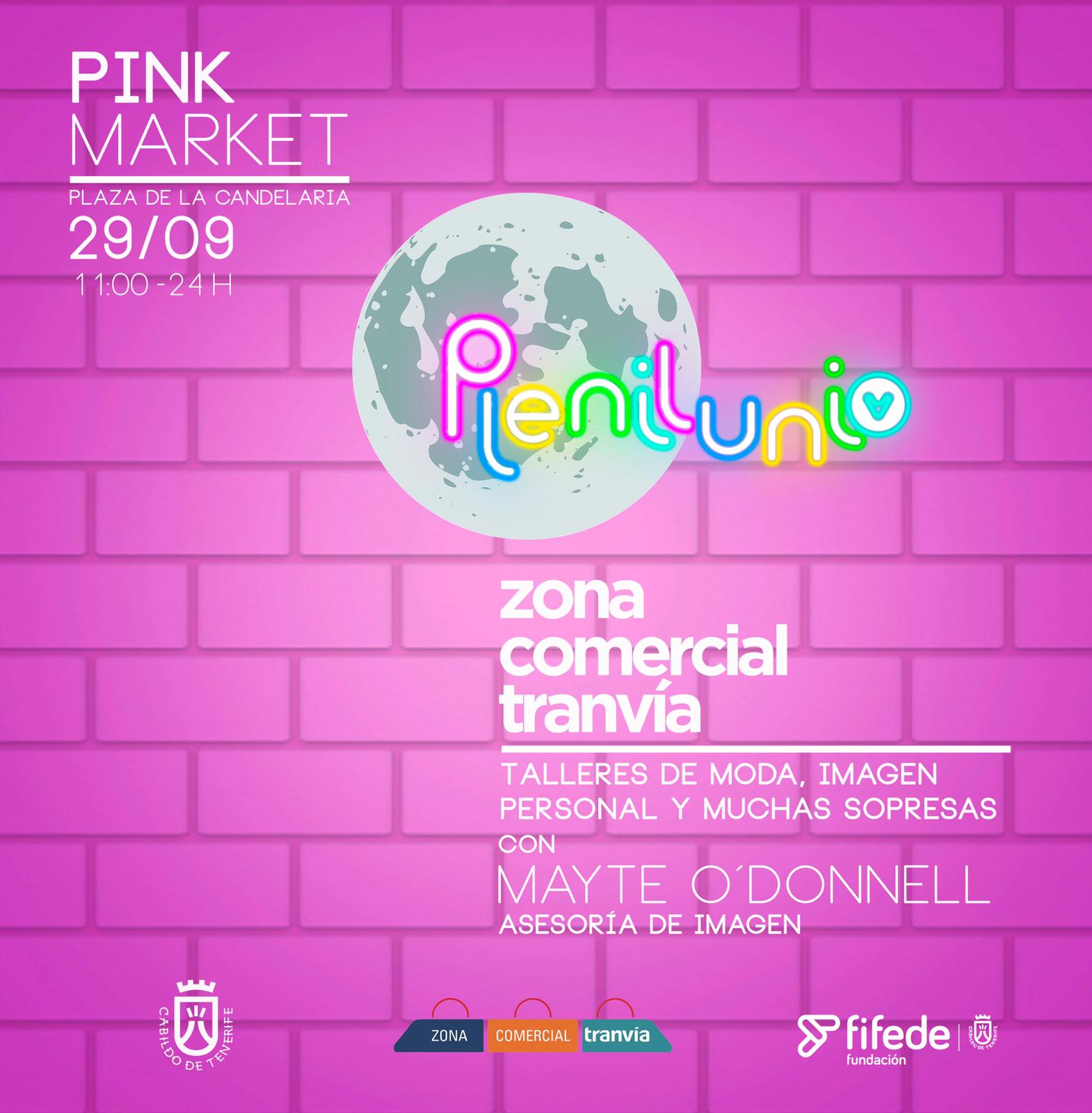 El Pink Market teñirá de rosa la Plaza de la Candelaria en Plenilunio ...